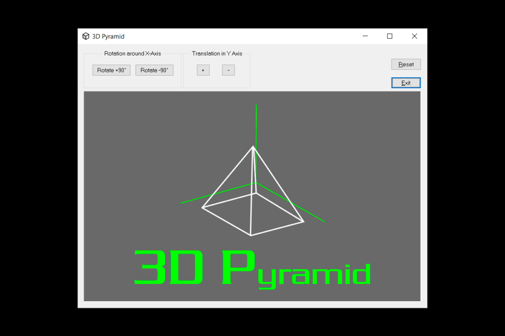 3D Pyramid in C++ Visual Studio - The World of Chaos - C++, Visual C++ MFC